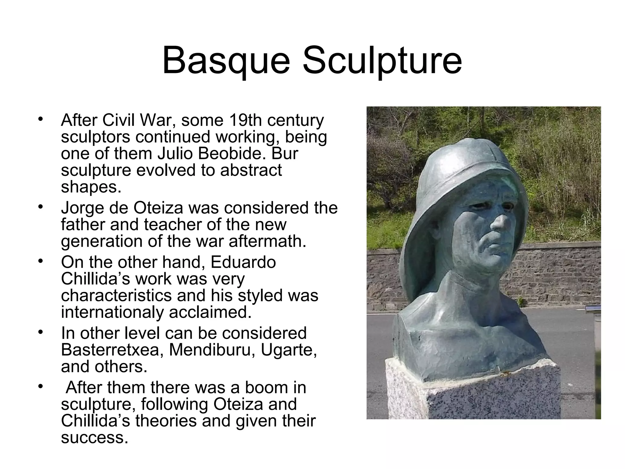 Basque sculpture | PPT