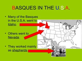 Basques in the USA | PPS