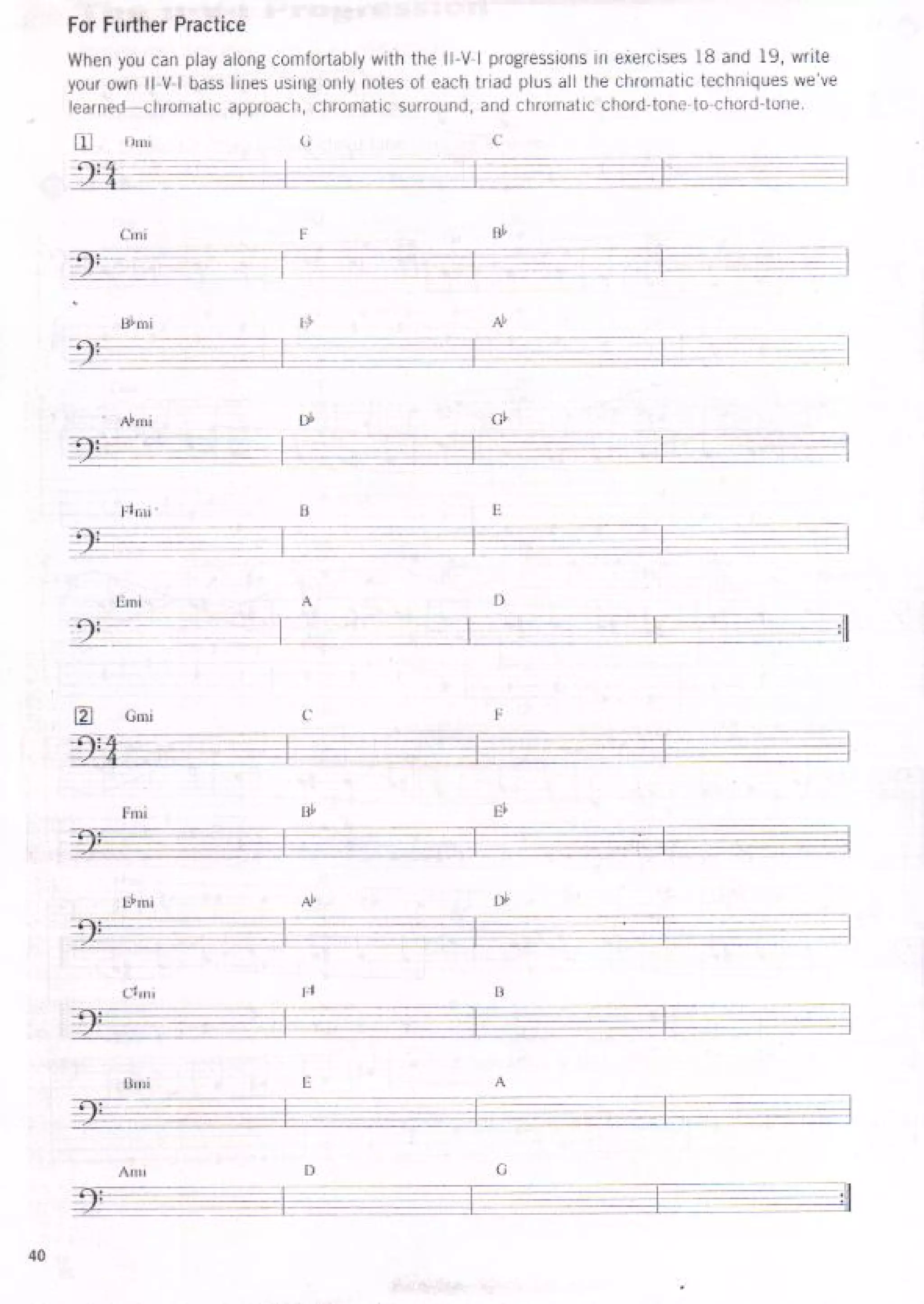 Bass the art of walking bass ( bob magnusson) | PDF