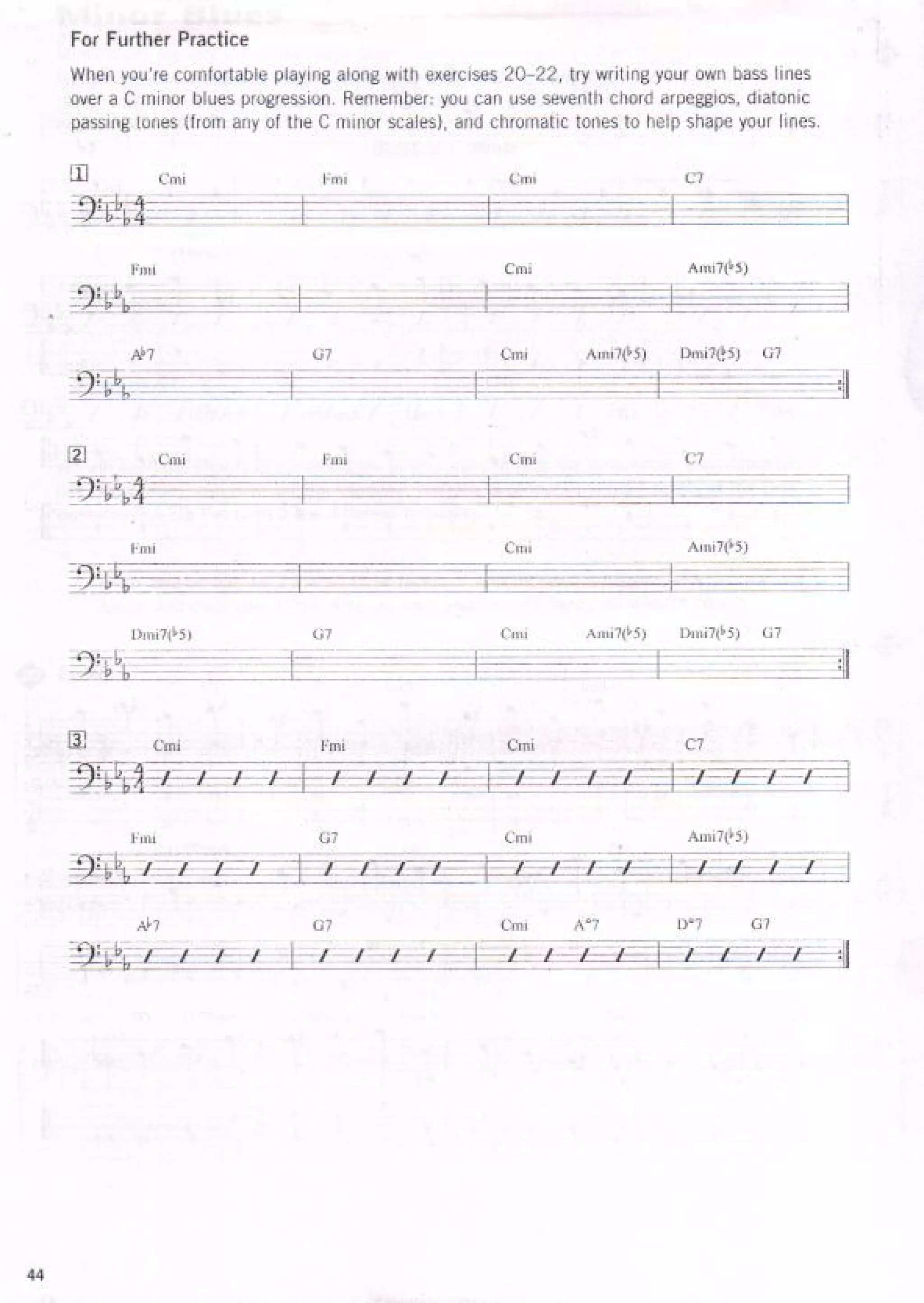 Bass the art of walking bass ( bob magnusson) | PDF