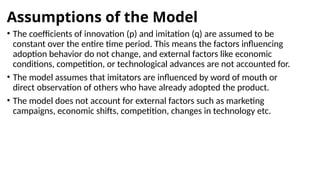Bass Diffusion Model.pptx ON BUSINESSS STUDY | PPTX