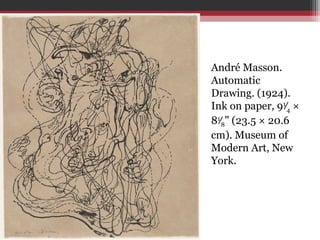 Andre Masson Automatic Drawing 1924