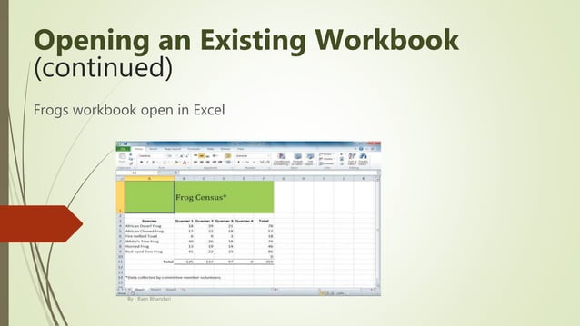 Microsoft Excel Presentation | PPTX