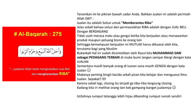 Bassic selling skill (cara menjual tanpa hambatan) | PPTX