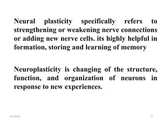 Neuroplasticity | PPTX
