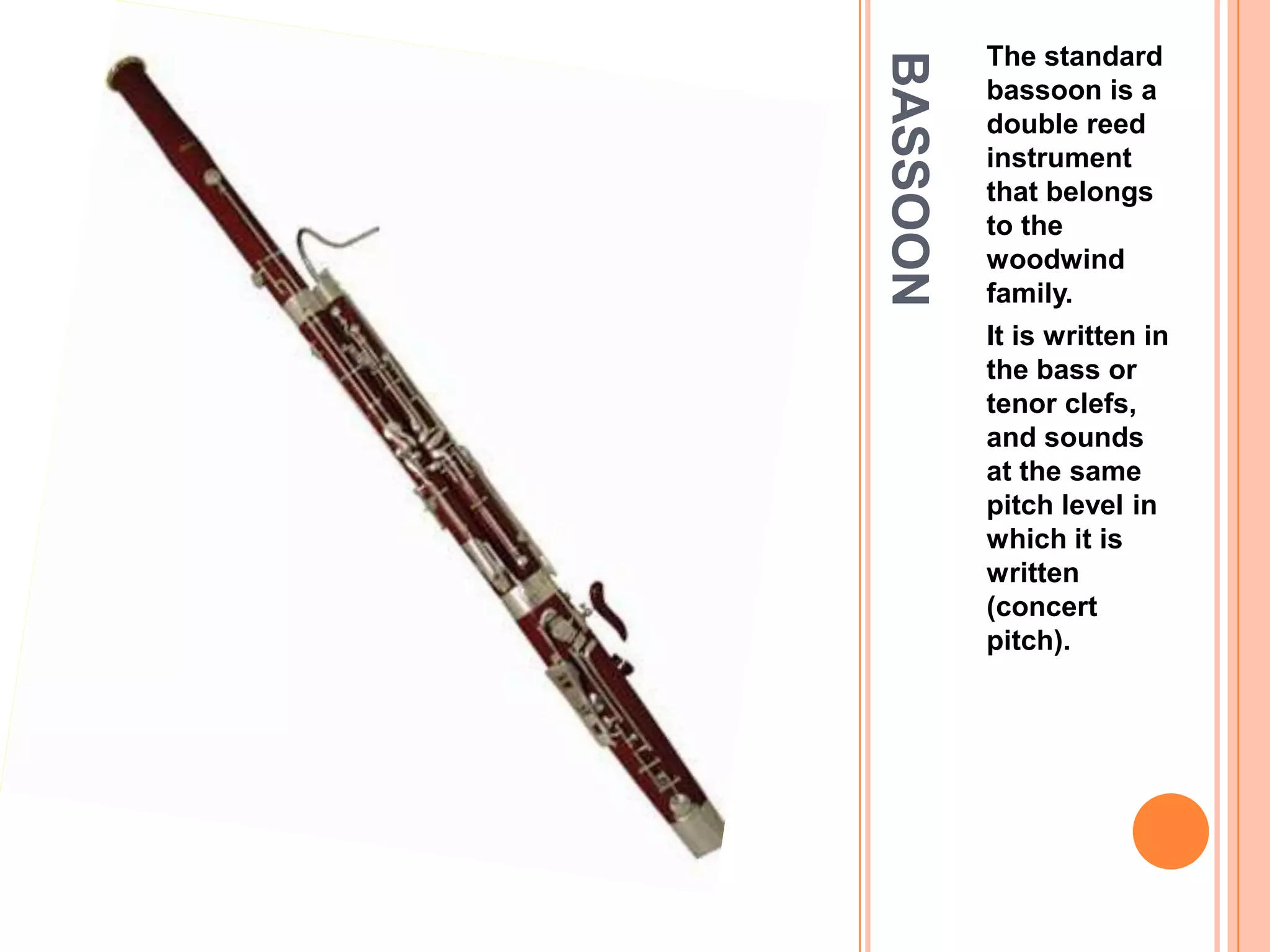 Bassoon | PPTX
