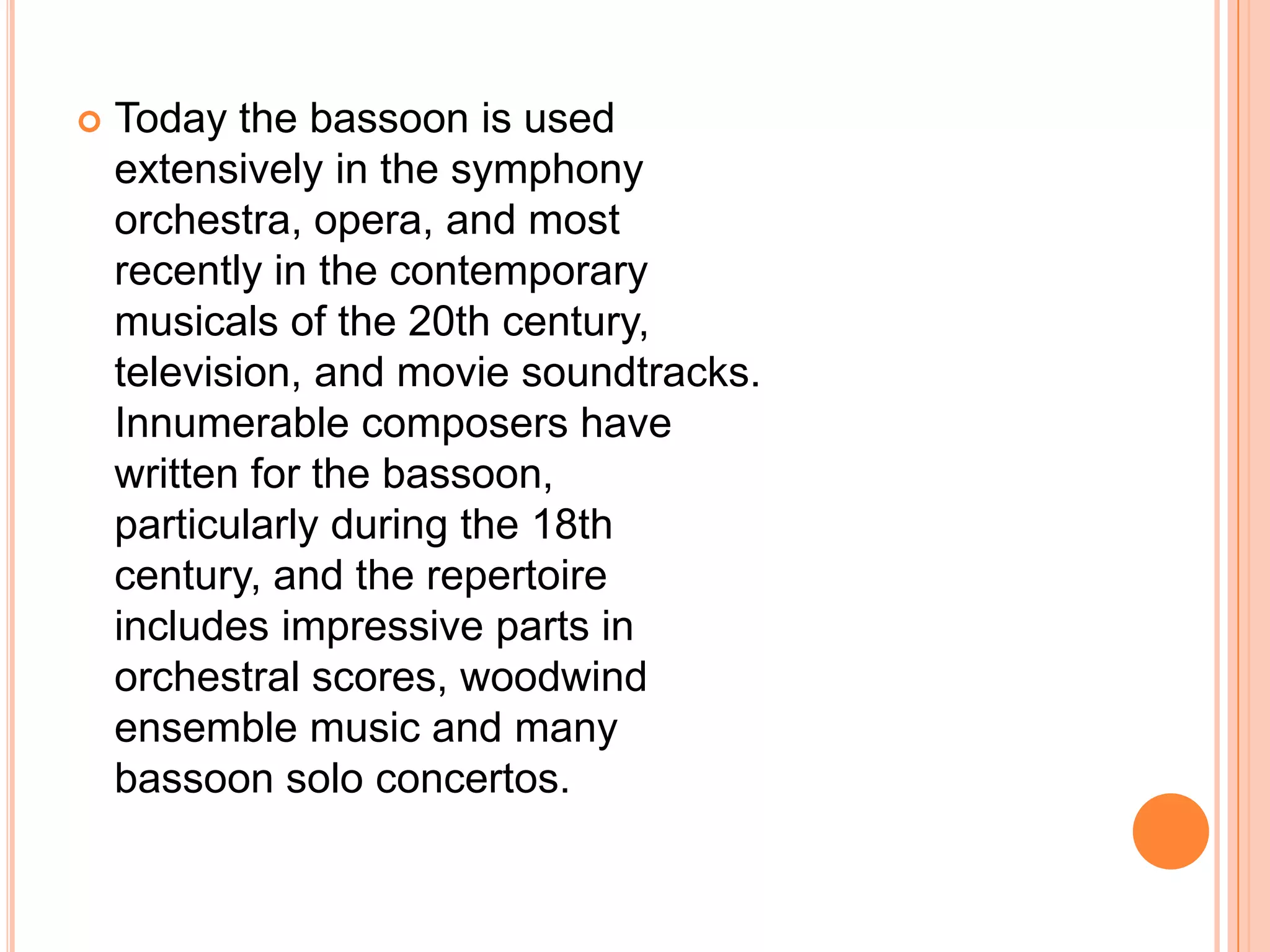 Bassoon | PPTX