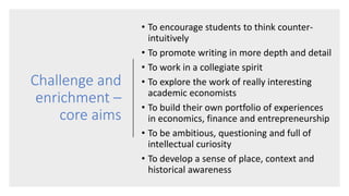 Economics Enrichment Activities | PPTX