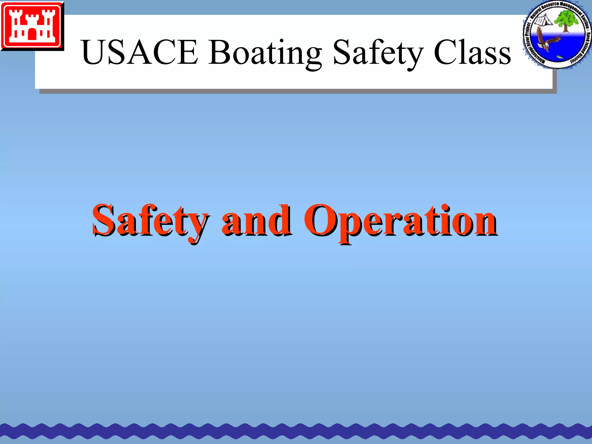 Boaters Safety Slideshow #1 | PPT