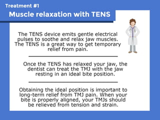 TMJ: 4 Symptoms and 4 Treatments | PDF