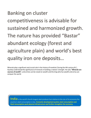 Bastar division iron_ore_mining_competitiveness | PDF