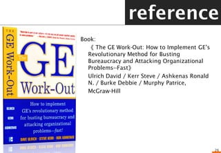 The Work-Out - solve your business issues | PPT