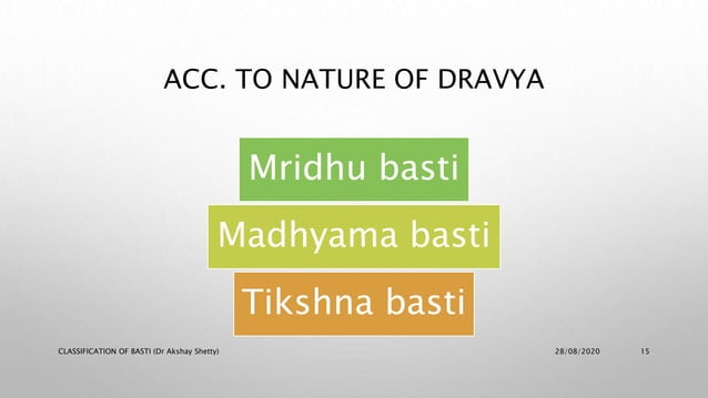 Classification of Basti | PPTX