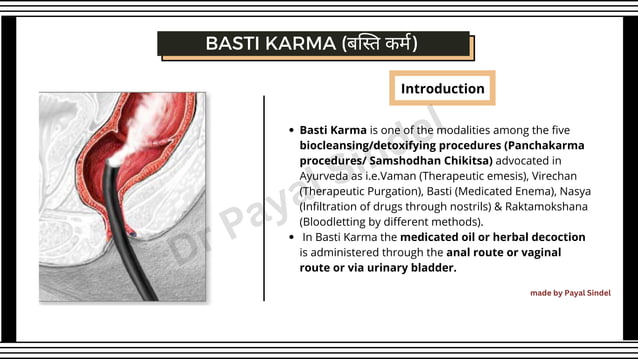 Basti - Panchkarma | PDF