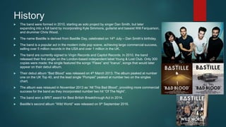 Bastille Band Profile | PPT