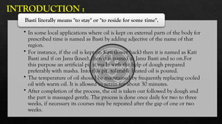 BASTI THERAPY || PPT | PPTX