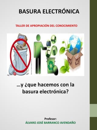 Basura electronica | PDF