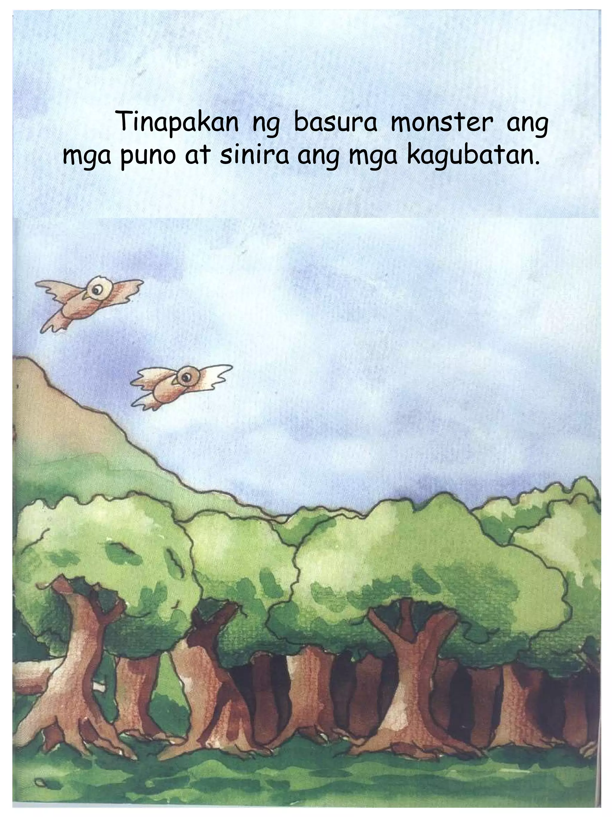 Basura Monster Filipino | PPT