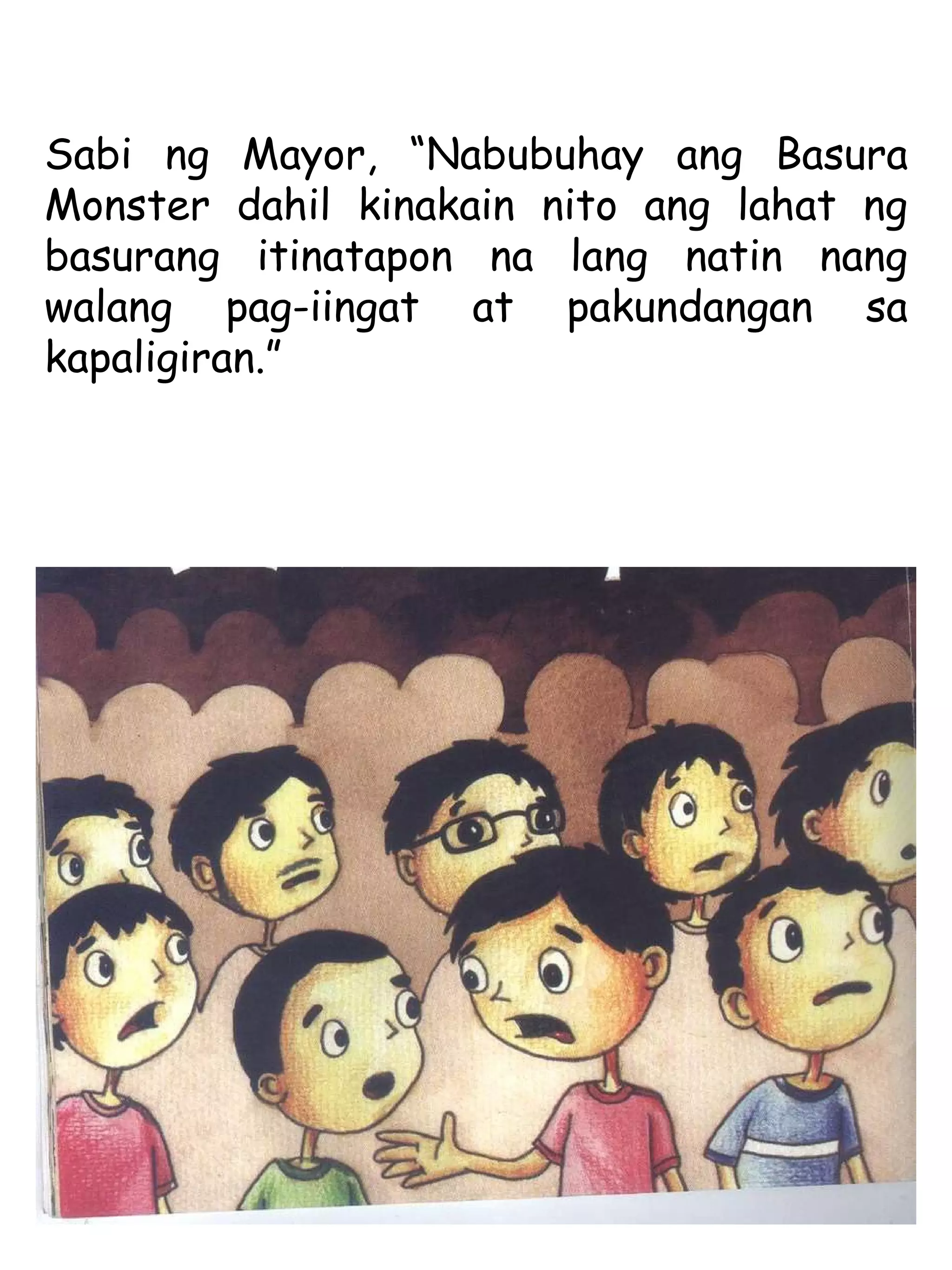 Basura Monster Filipino | PPT