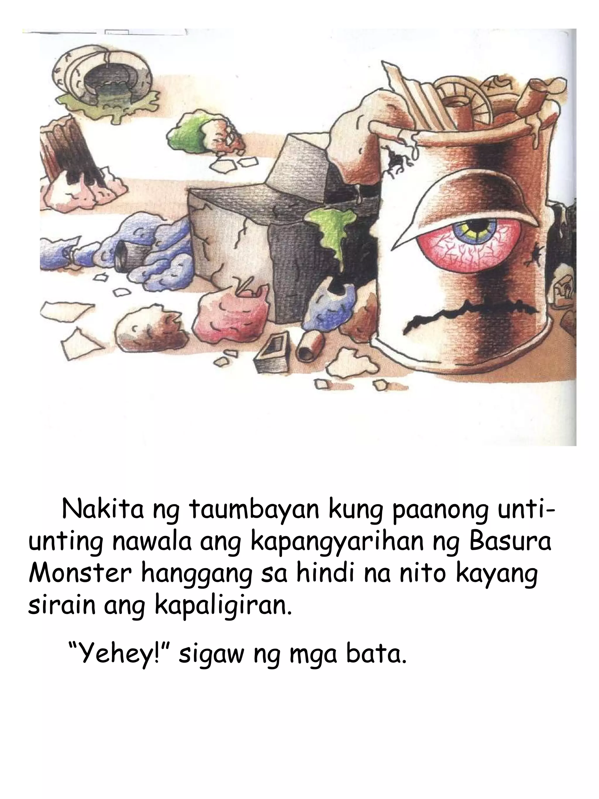 Basura Monster Filipino | PPT