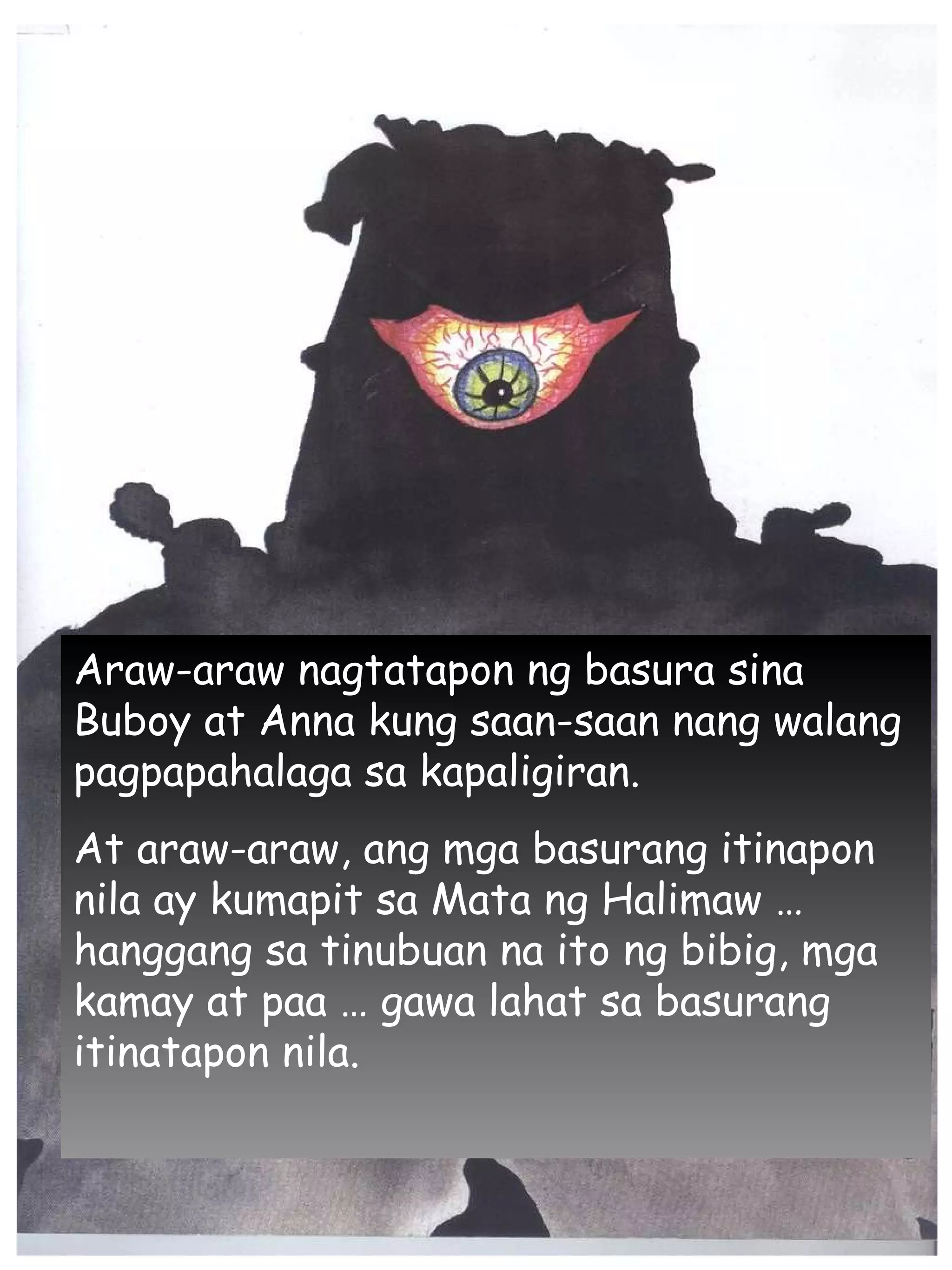 Basura Monster Filipino | PPT