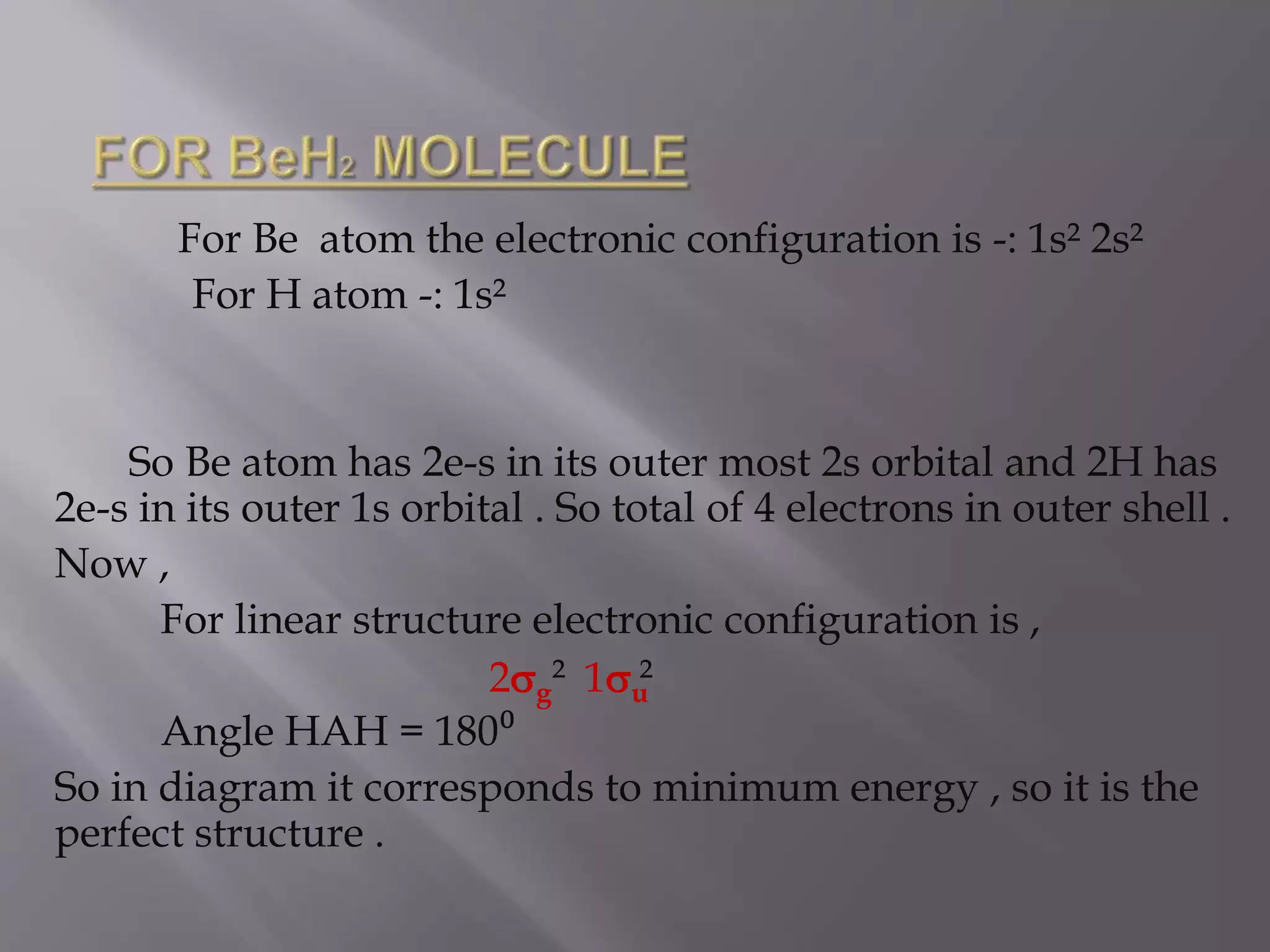 WALSH DIAGRAM- SEMINAR TOPIC | PPTX