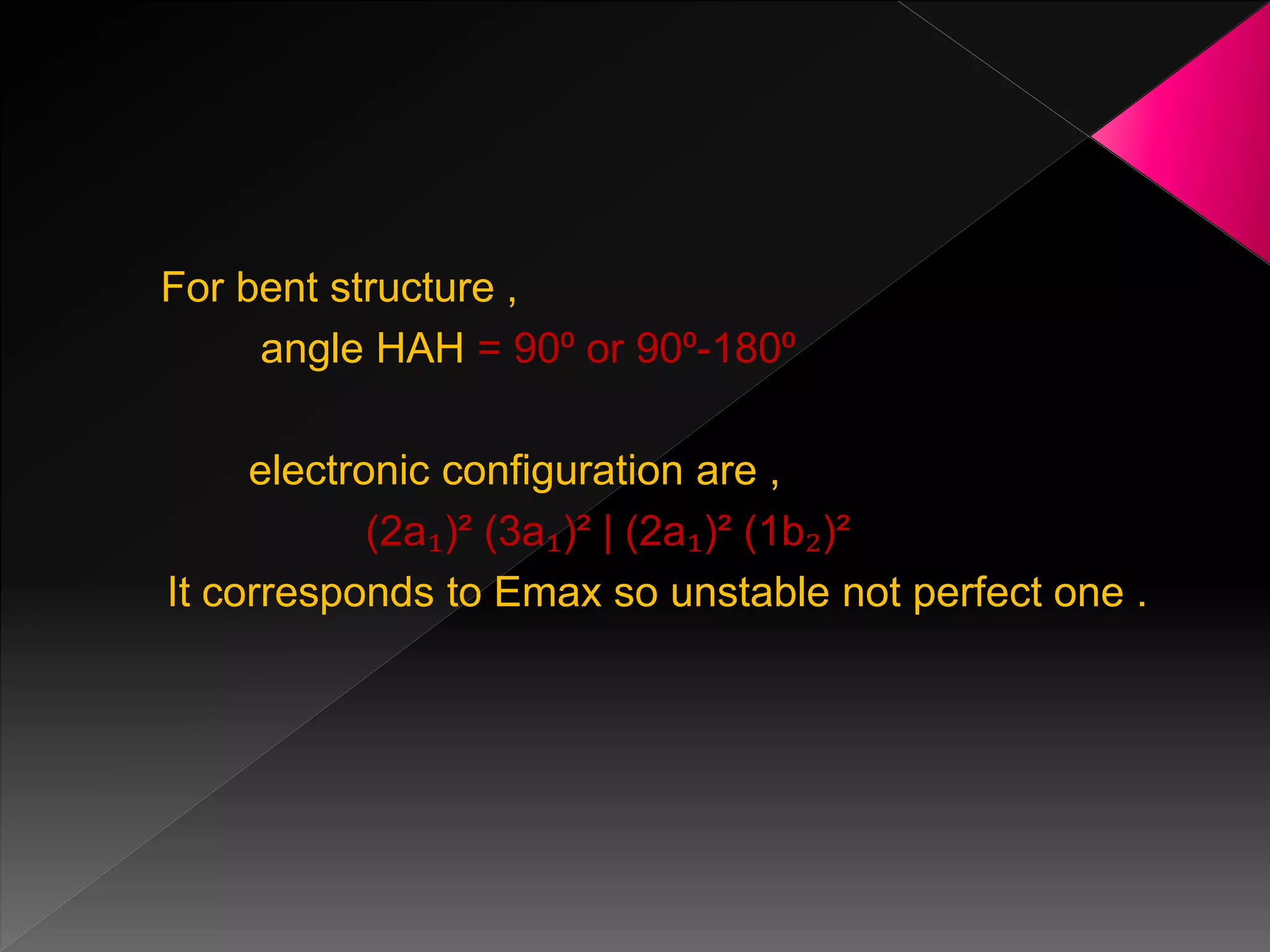 WALSH DIAGRAM- SEMINAR TOPIC | PPTX