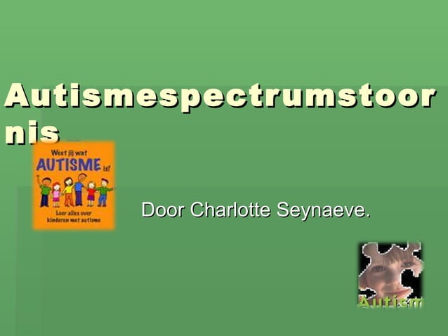 autisme | PPT