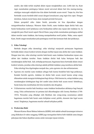 Etika Bisnis, Konsep, Teori, Kasus, dan Penerapan | PDF