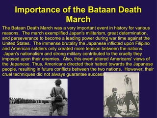 Bataan Death March | PPT