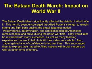 Bataan Death March | PPT