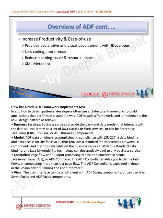 Oracle ADF Tutorial/Training Study Guide | PDF
