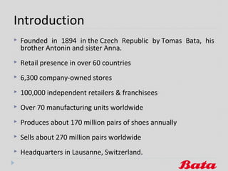 Bata Global Marketing Strategy!! | PPS