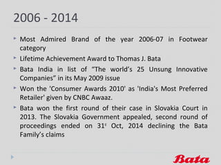 Bata Global Marketing Strategy!! | PPS