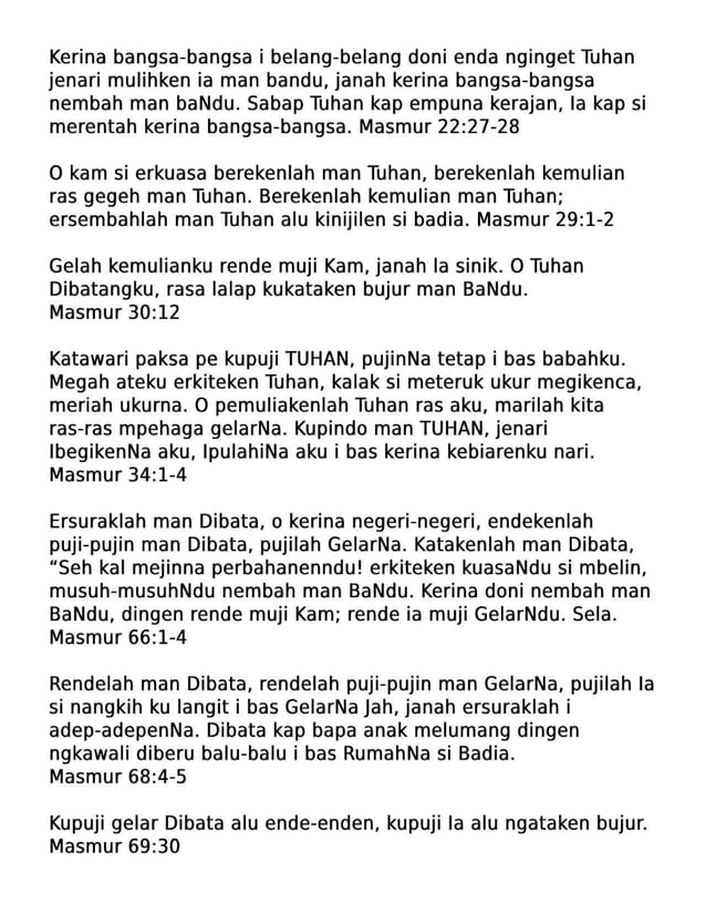 Batak Karo Praise Worship Thanksgiving Tract.pdf