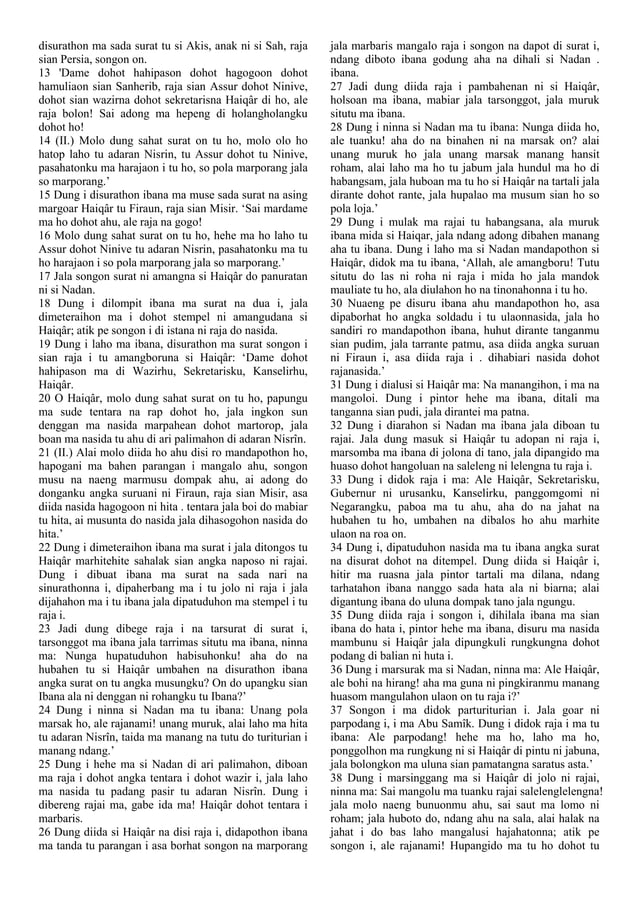 Batak Toba - The Story of Ahikar the Grand Vizier of Assyria.pdf