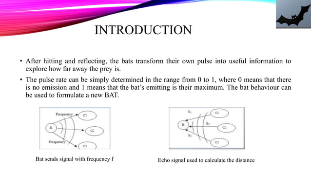 Bat algorithm | PPTX