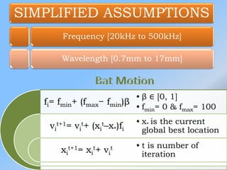 Bat Algorithm_Basics | PPTX