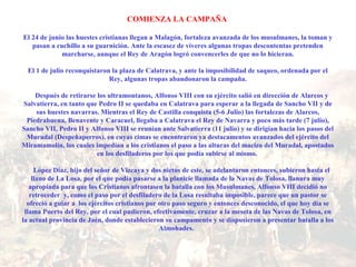 Batalla de las Navas de Tolosa | PPS