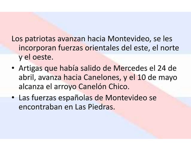 Batalla de las piedras | PPTX