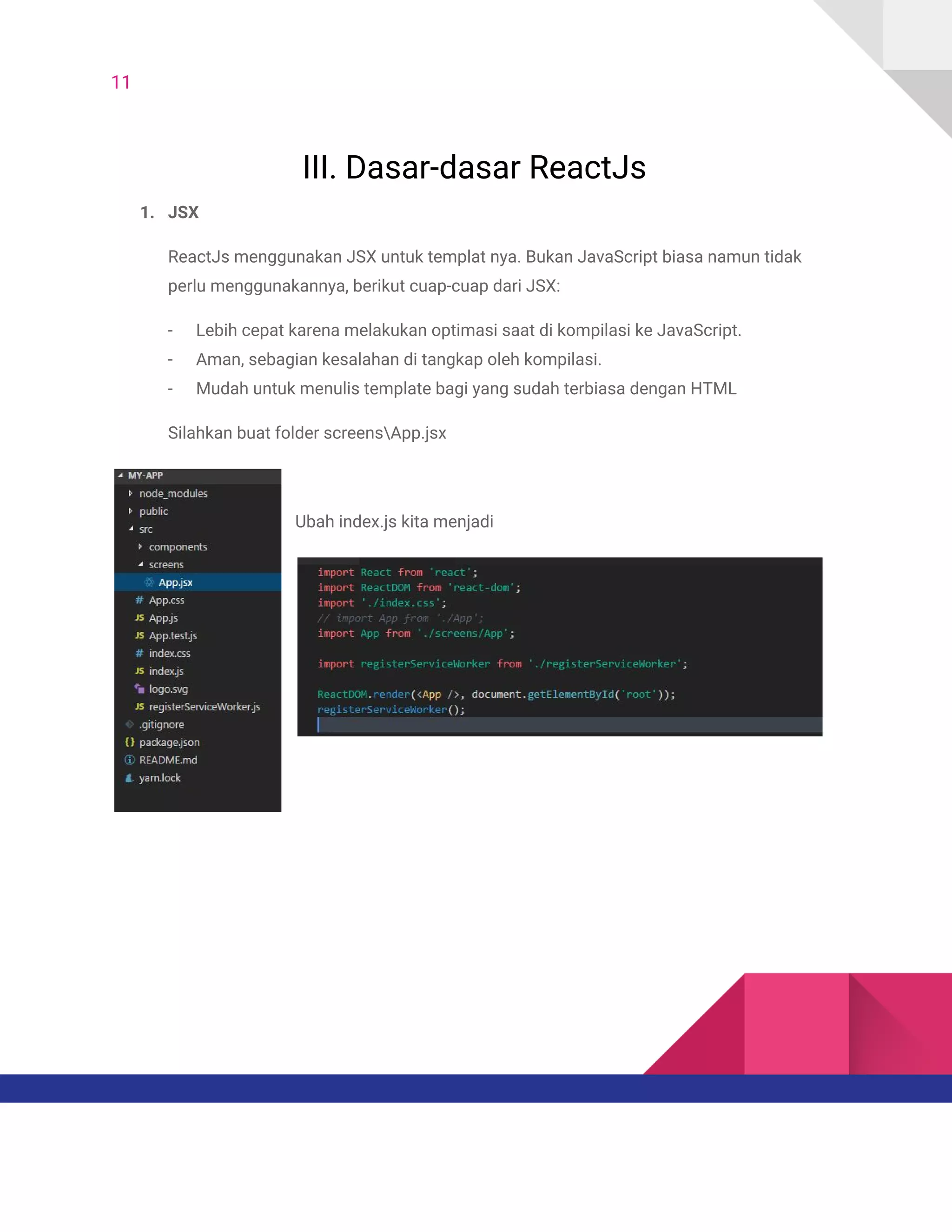 Pengenalan ReactJS | PDF