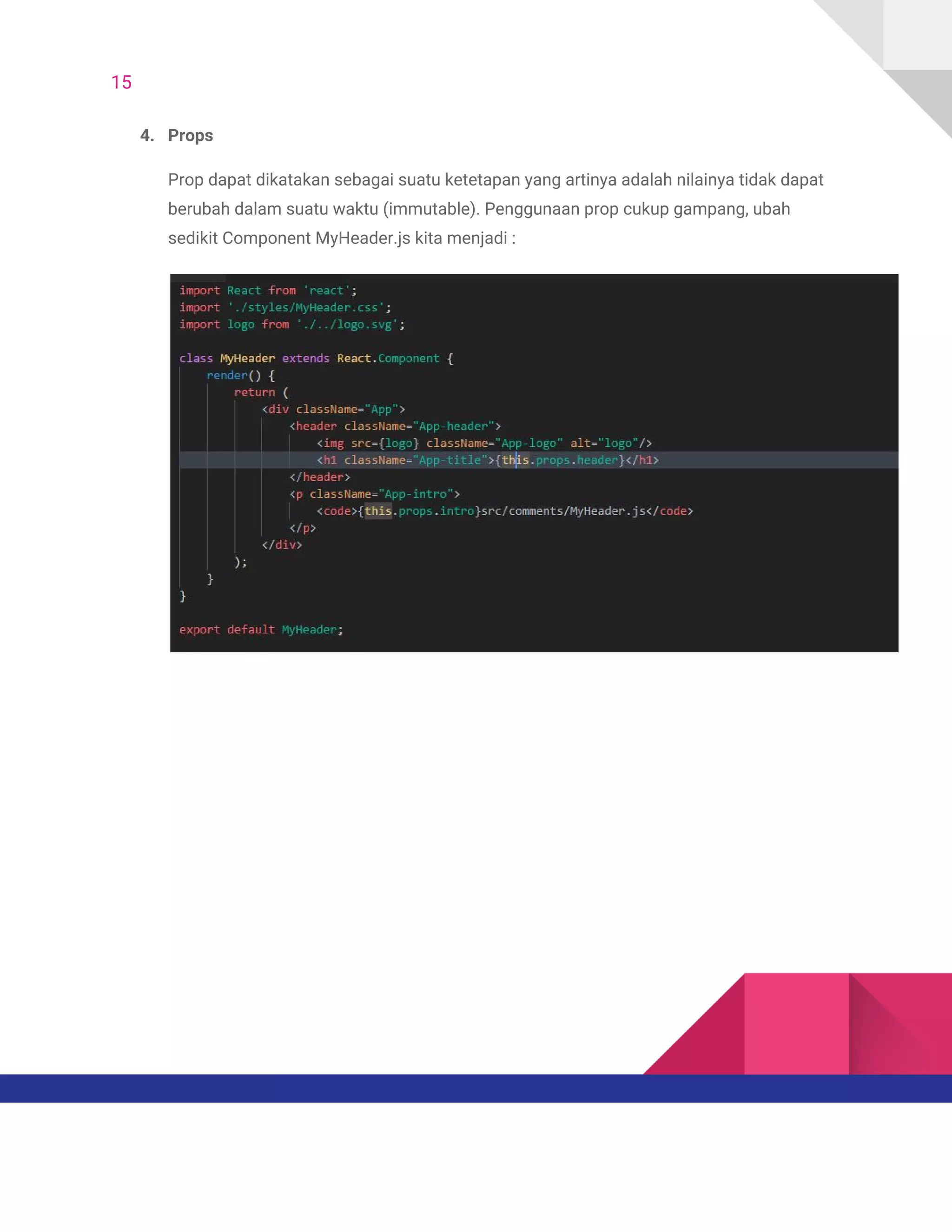 Pengenalan ReactJS | PDF Pengenalan ReactJS | PDF