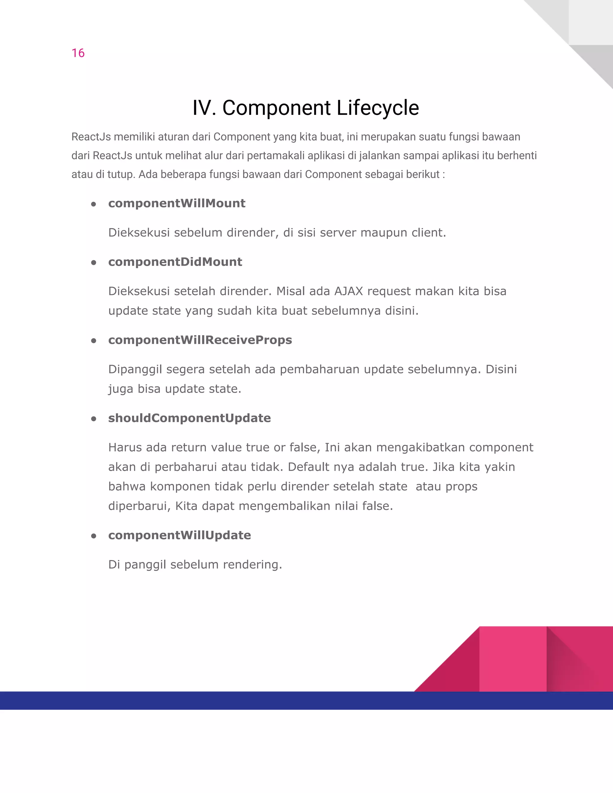 Pengenalan ReactJS | PDF