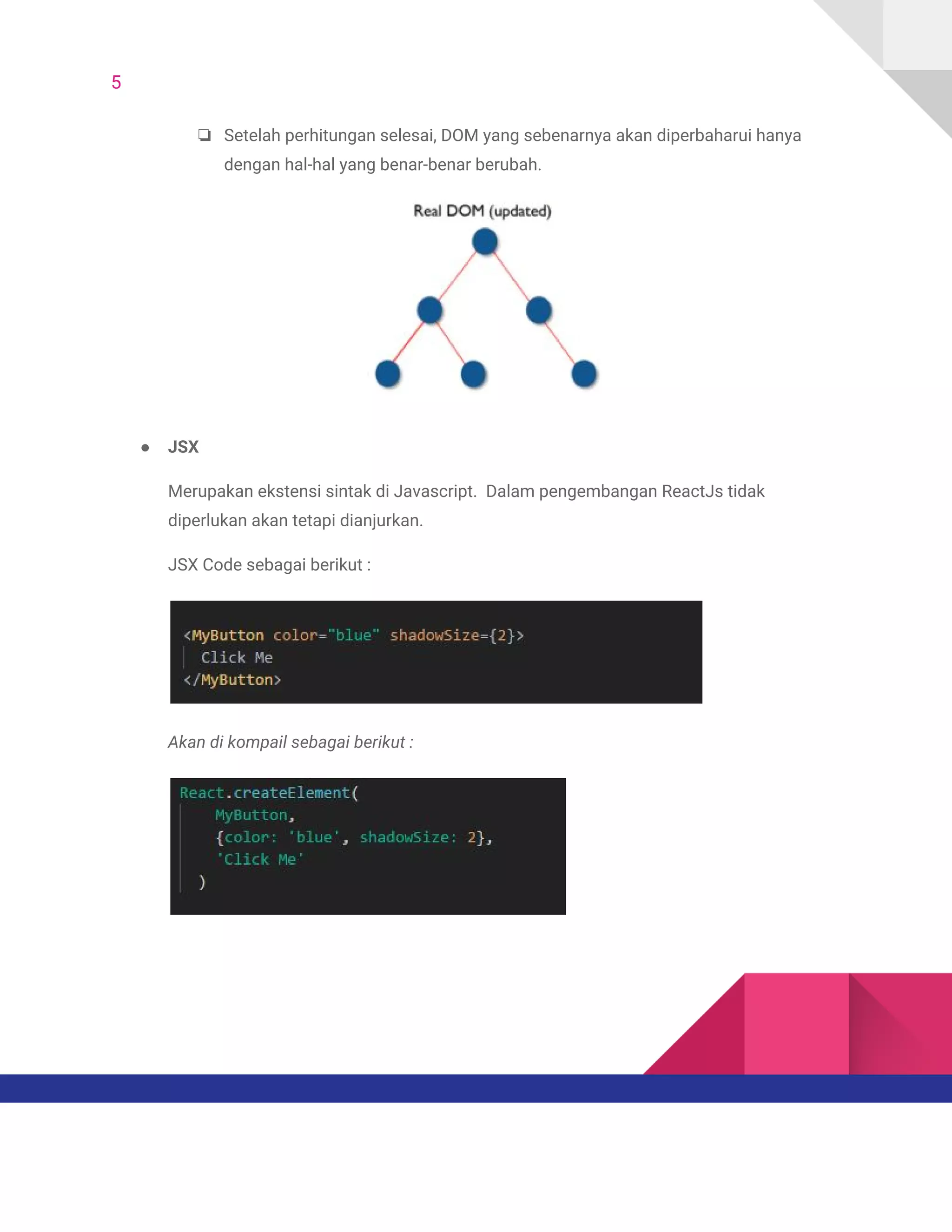 Pengenalan ReactJS | PDF