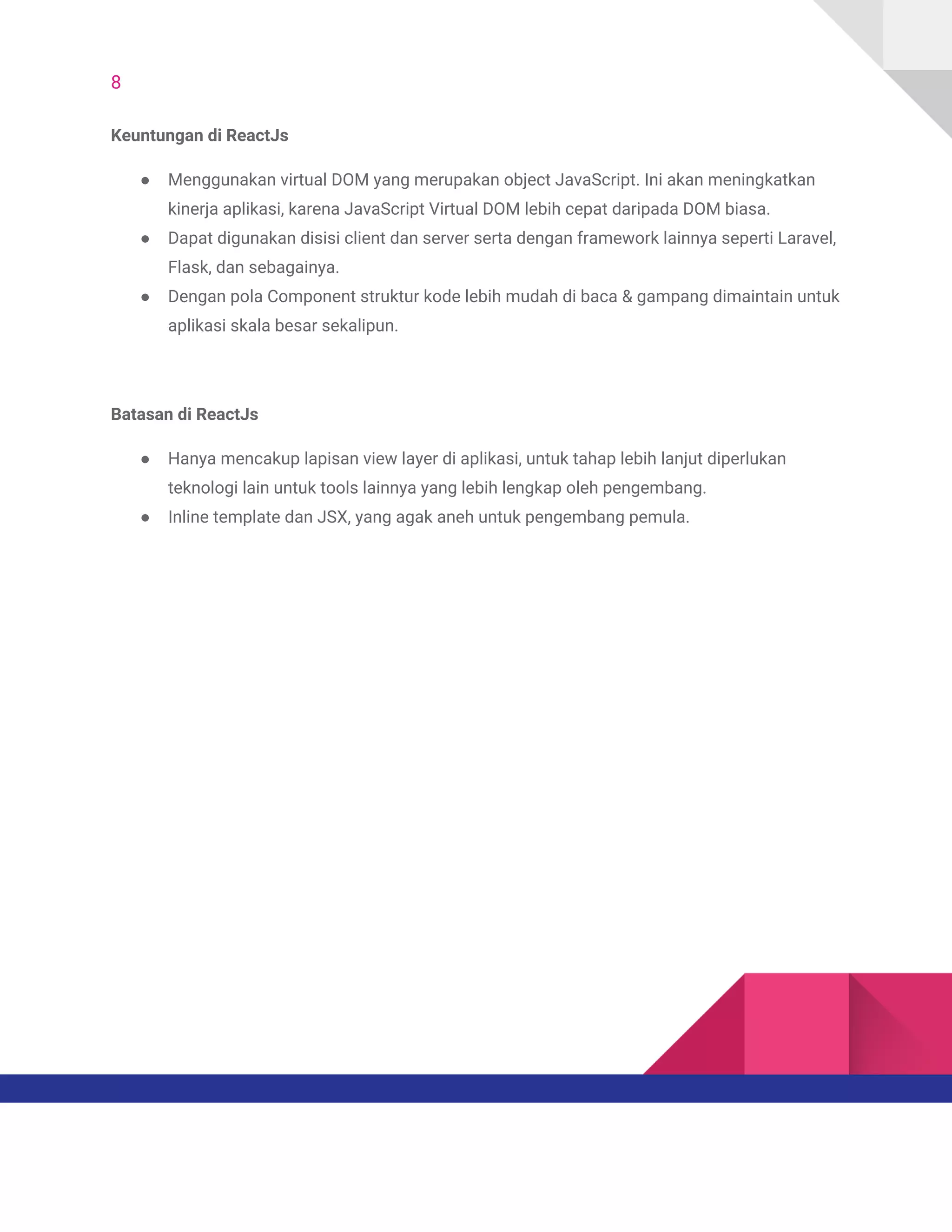 Pengenalan ReactJS | PDF