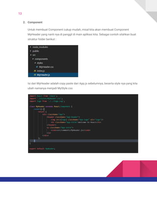 Pengenalan ReactJS | PDF