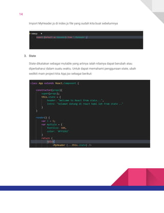 Pengenalan ReactJS | PDF