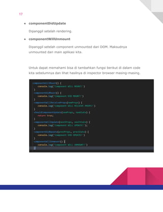 Pengenalan ReactJS | PDF