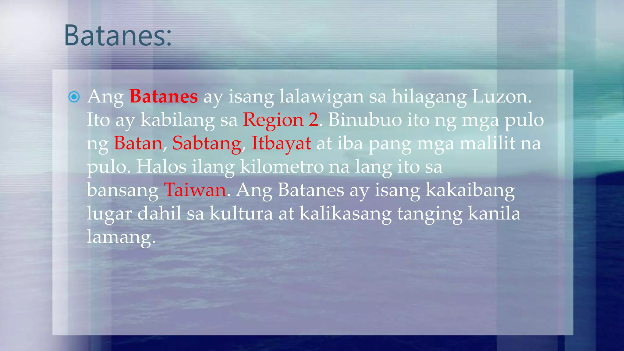 Batanes | PPTX
