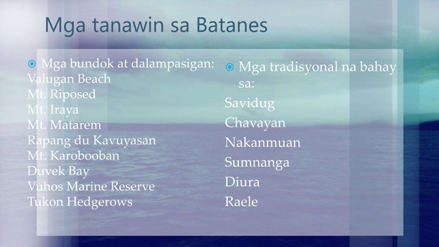Batanes | PPTX